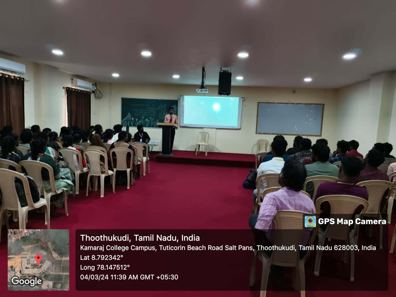 One Day Workshop On SET/NET/GATE - English Dept. - Kamaraj College