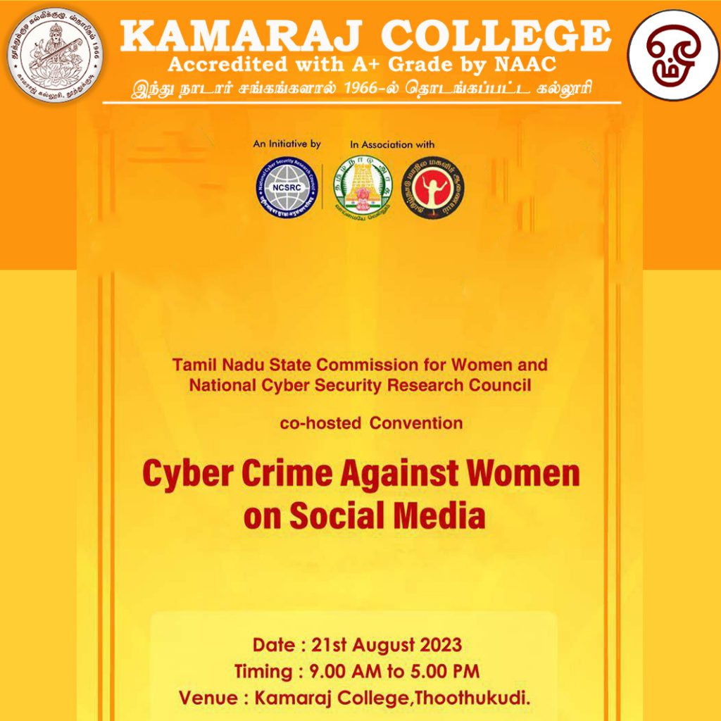 Cyber Crime Against Women on Social Media - Kamaraj College